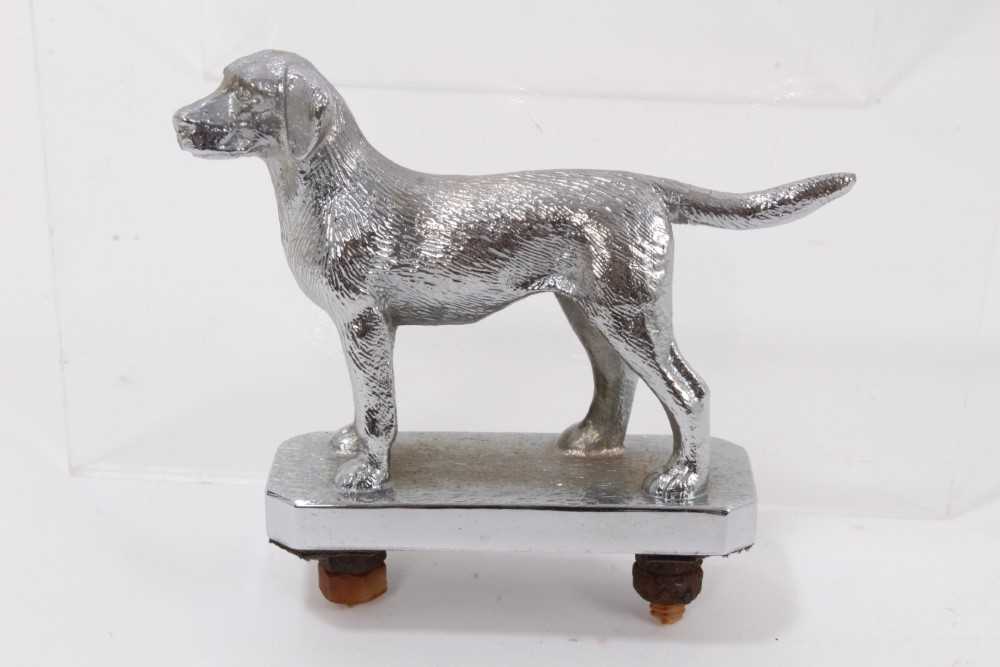 Lot 912 - Vintage chromium plated car mascot in the