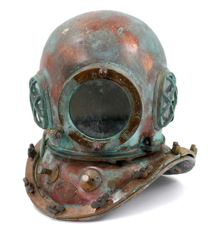 Lot 863 - Japanese twelve bolt diving helmet, by TOA,
