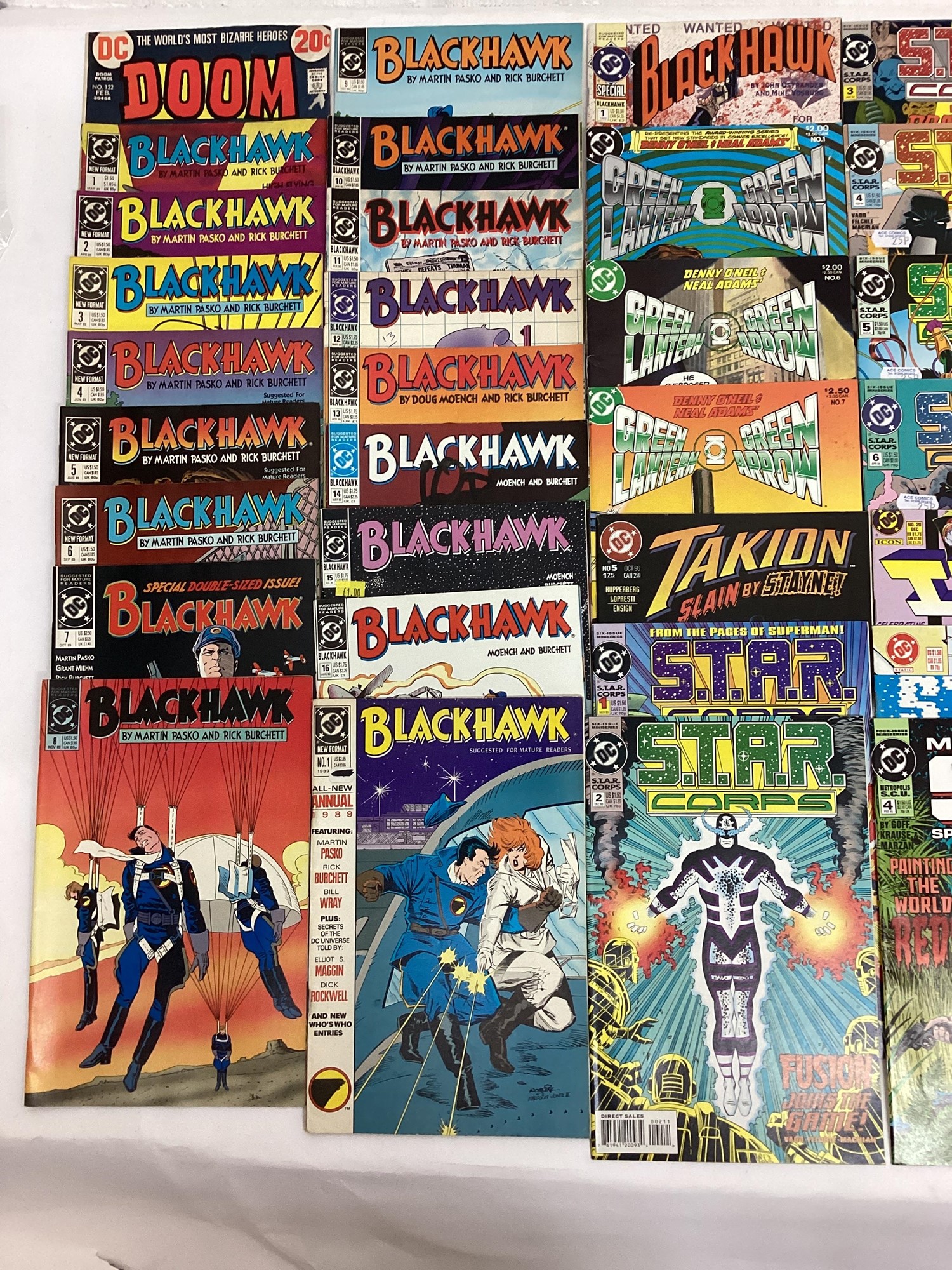 Lot 131 - Box of mostly 1990's DC Comics to include