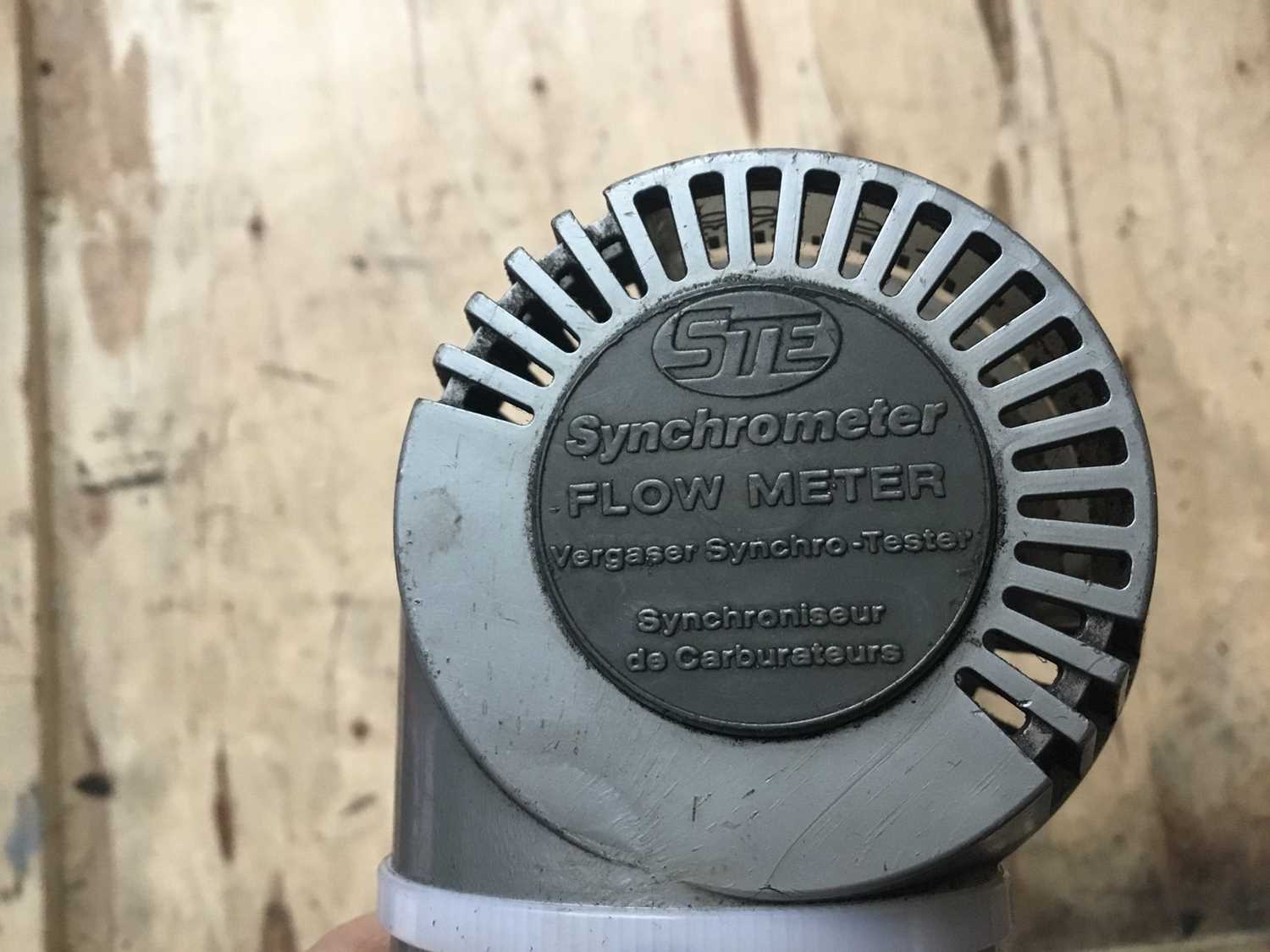 Lot 59 - STE synchrometer flow meter and Churchill