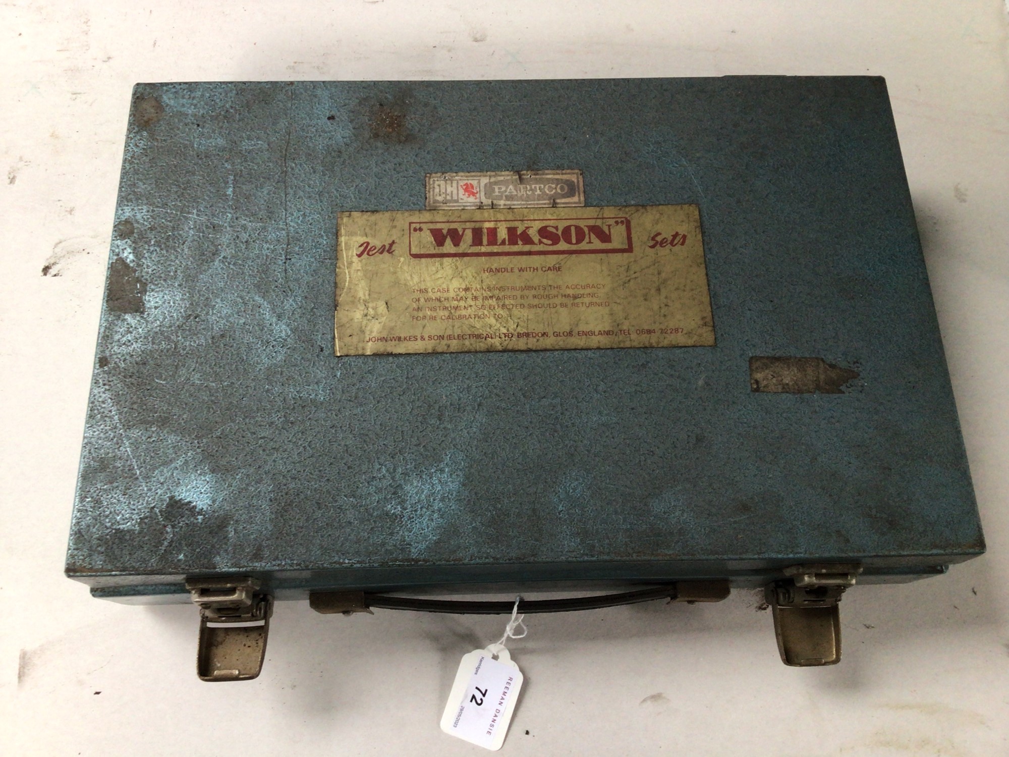 Lot 72 - Wilkson electrical test set including Triple