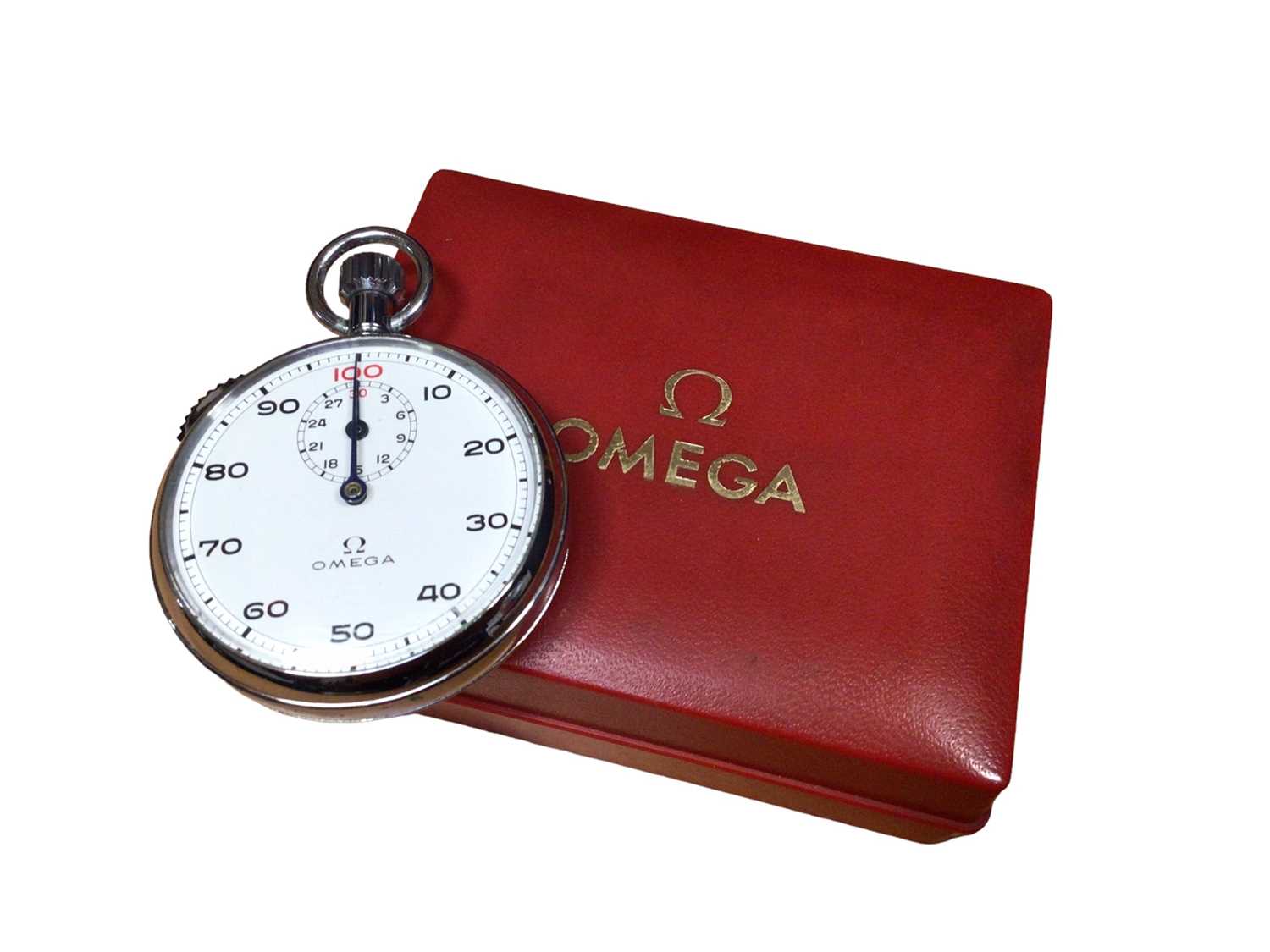 Lot 107 - Omega stopwatch in original box