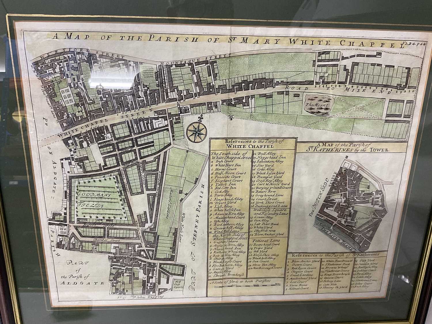 Lot 292 - 18th century engraving - A view of London