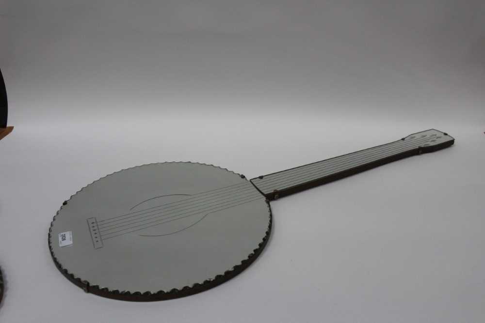 Lot 2526 - Banjo mirror