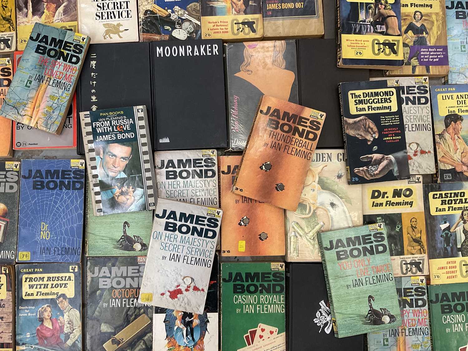 Lot 1678 - James Bond books