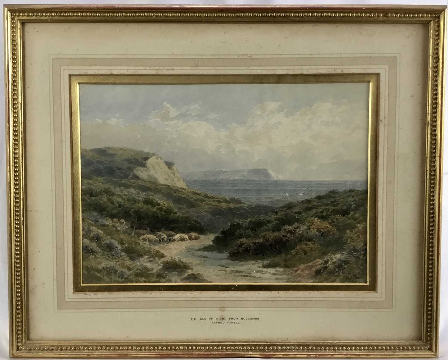 Lot 67 - Alfred Powell 19th Century watercolour - The