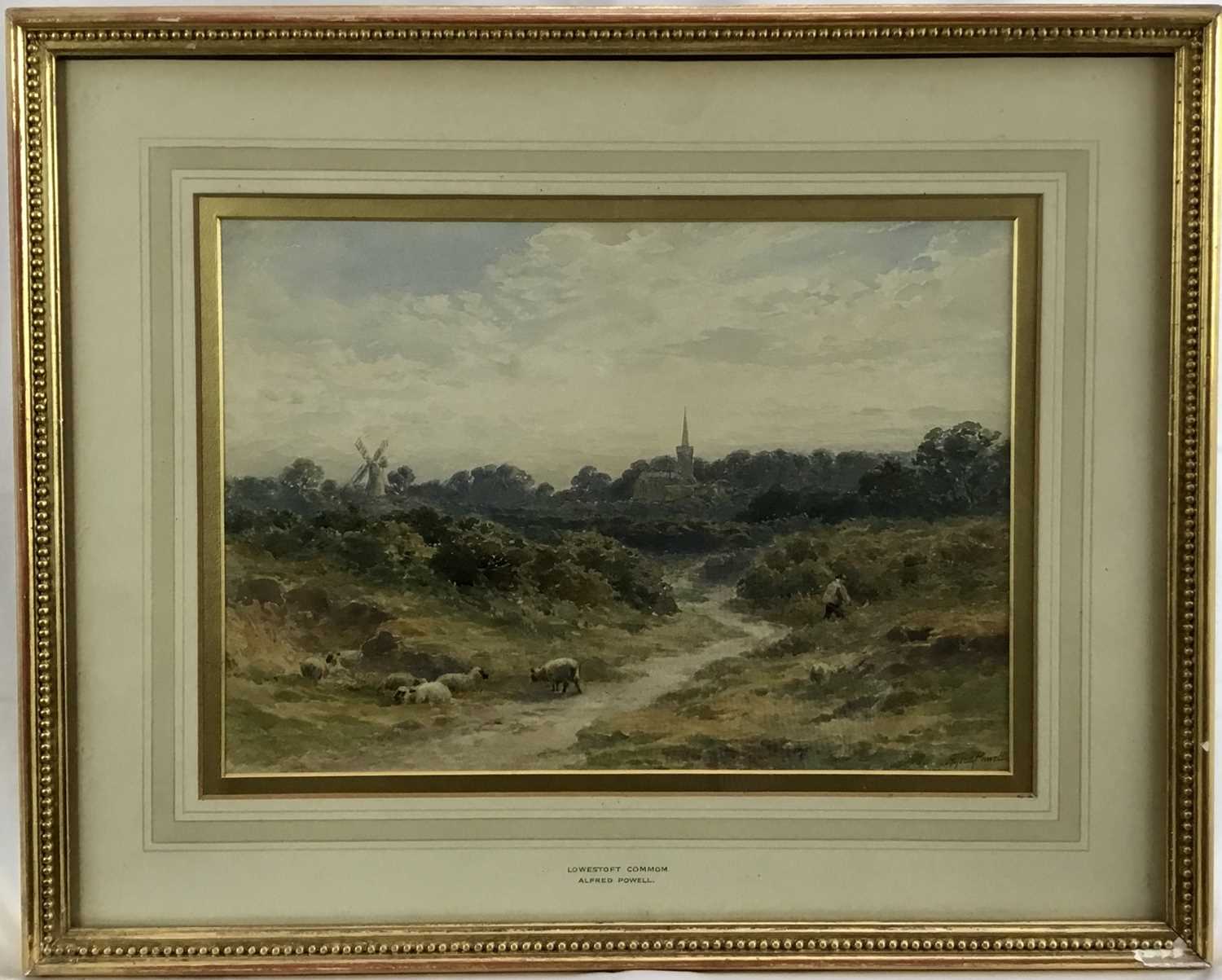 Lot 66 - Alfred Powell 19th century watercolour