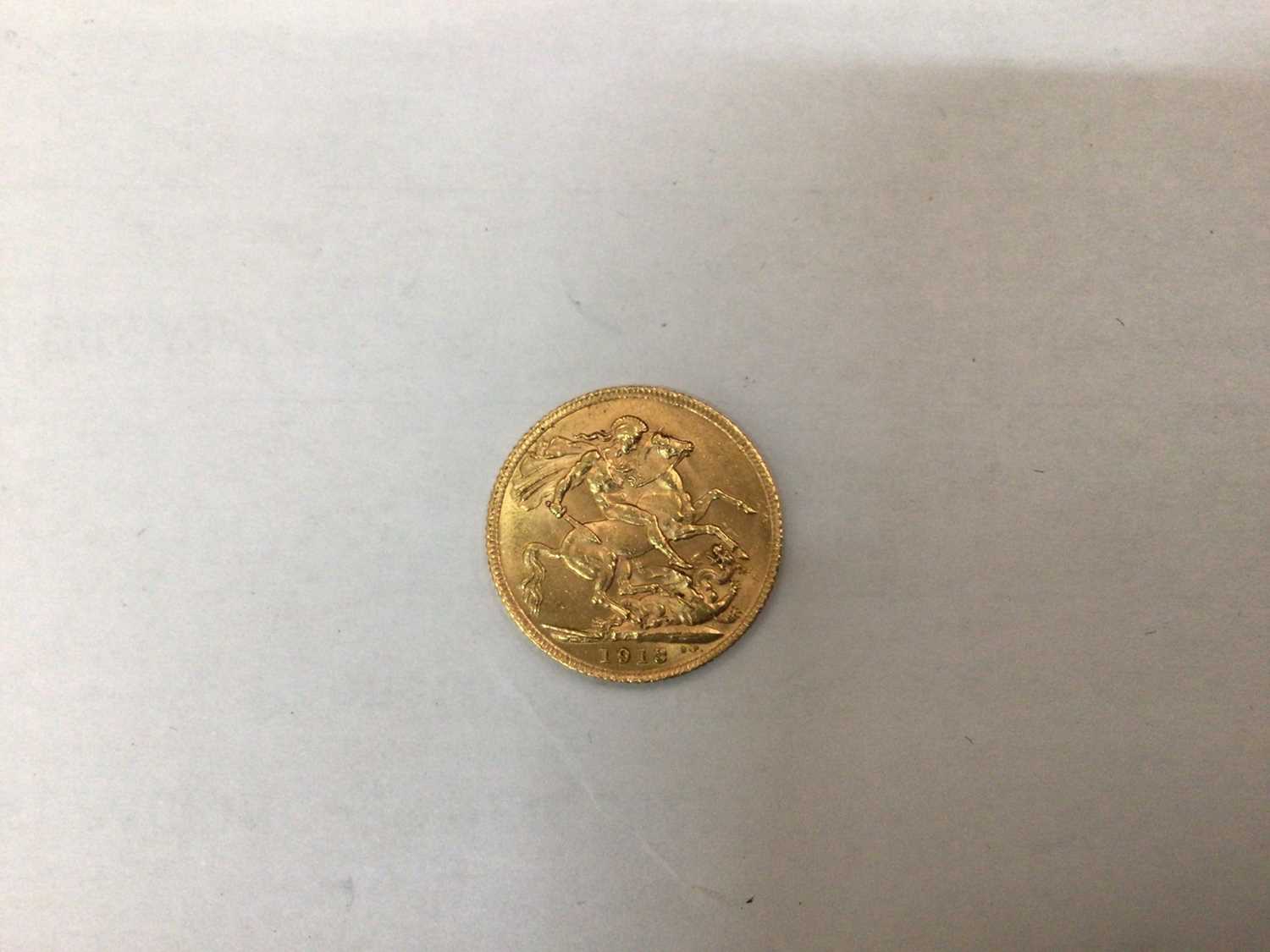 Lot 555 - G.B. Gold Sovereign George V 1913 AEF (1