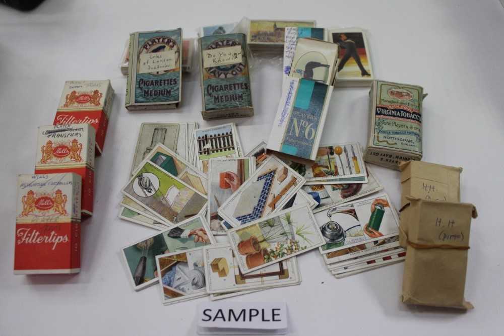 Lot 1524 - Cigarette & Trade cards selection mostly