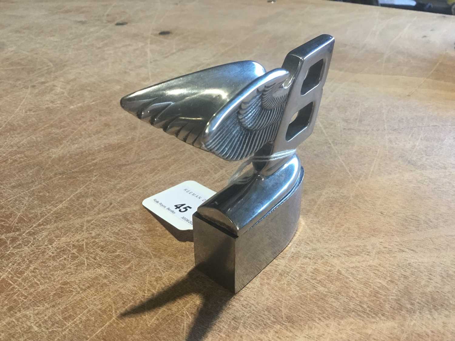 Lot 45 - Bentley T type Flying B mascot