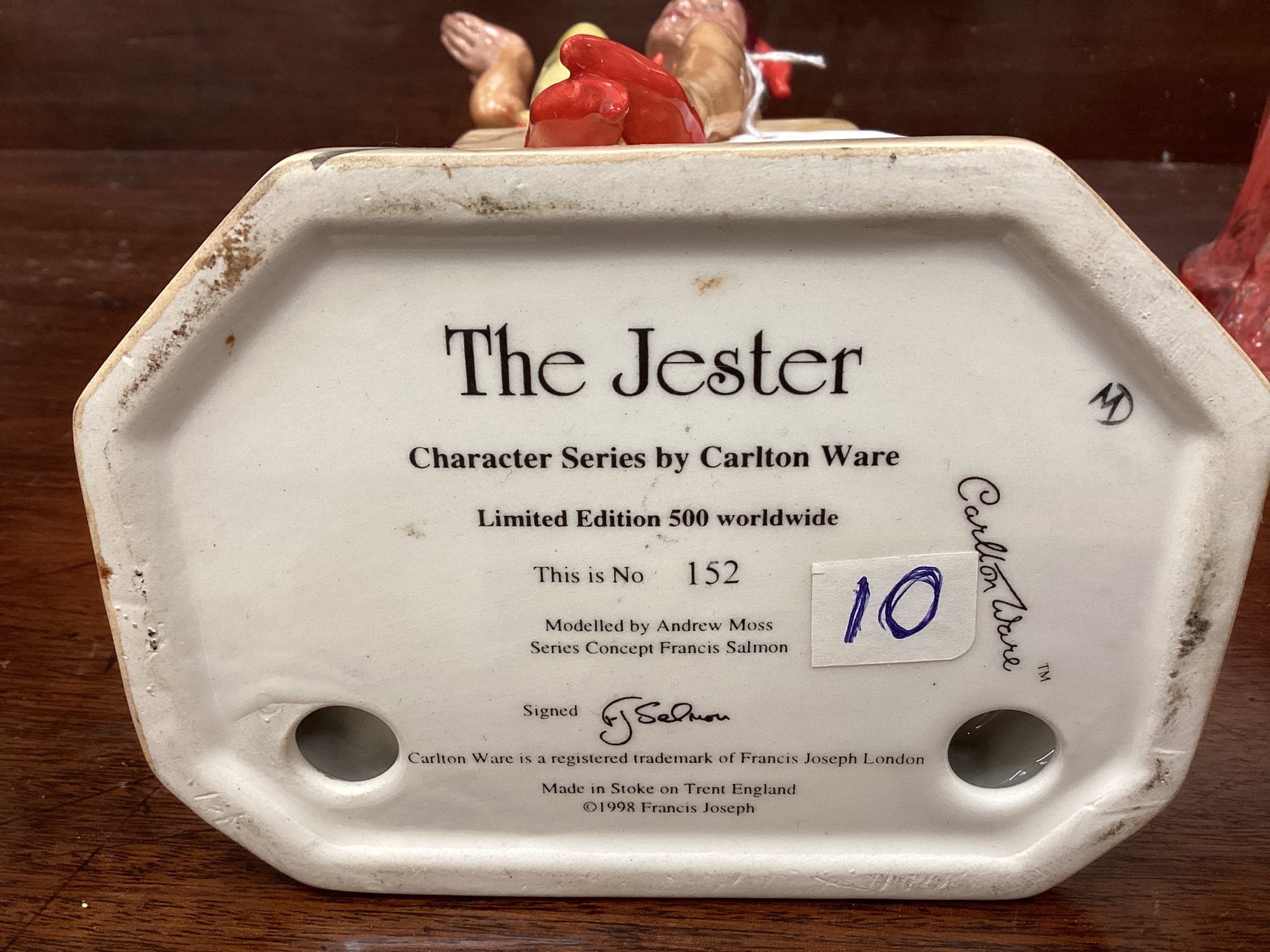 Lot 1083 - Carlton Ware limited edition figure - The