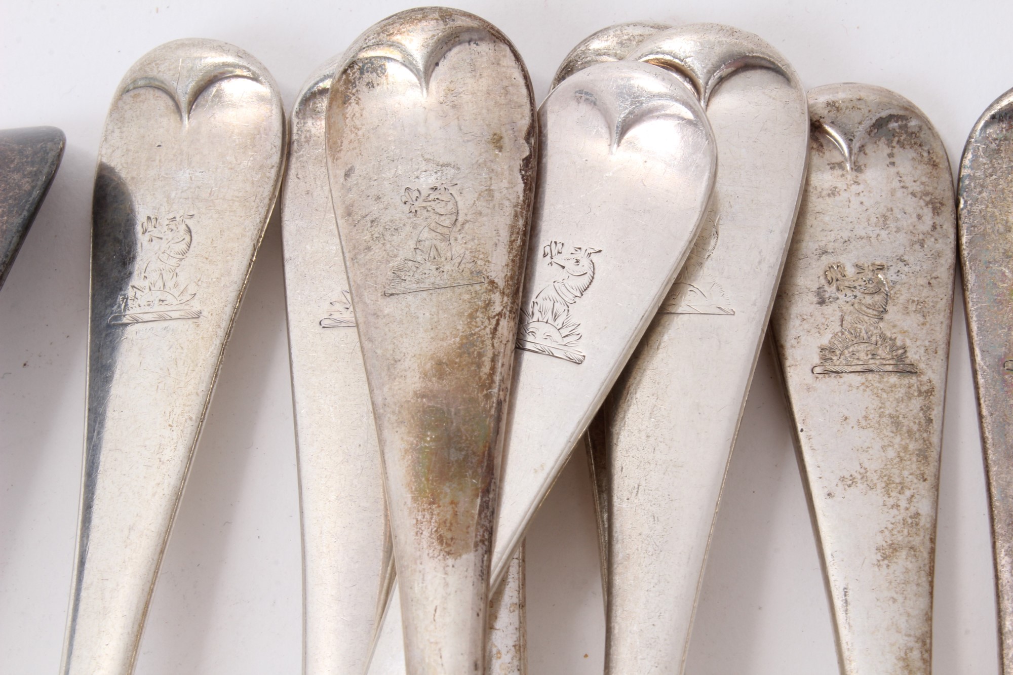 Lot 578 - Selection of Victorian Old English pattern