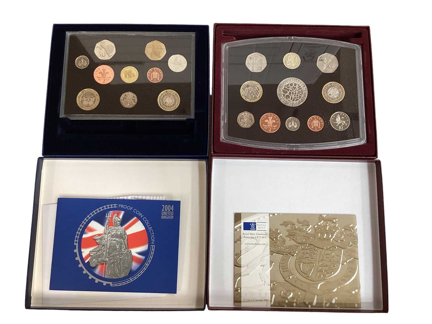 Lot 548 - G.B. - Royal Mint proof sets to include 1986,