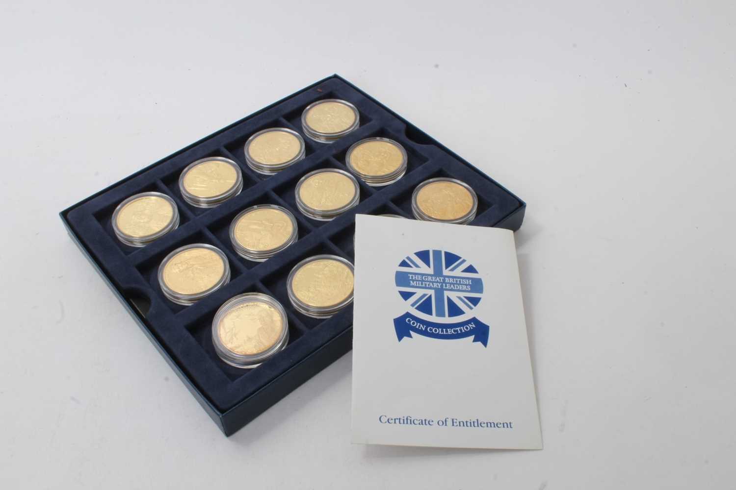 Lot 584 - Westminster "The Great Military Leaders Coin