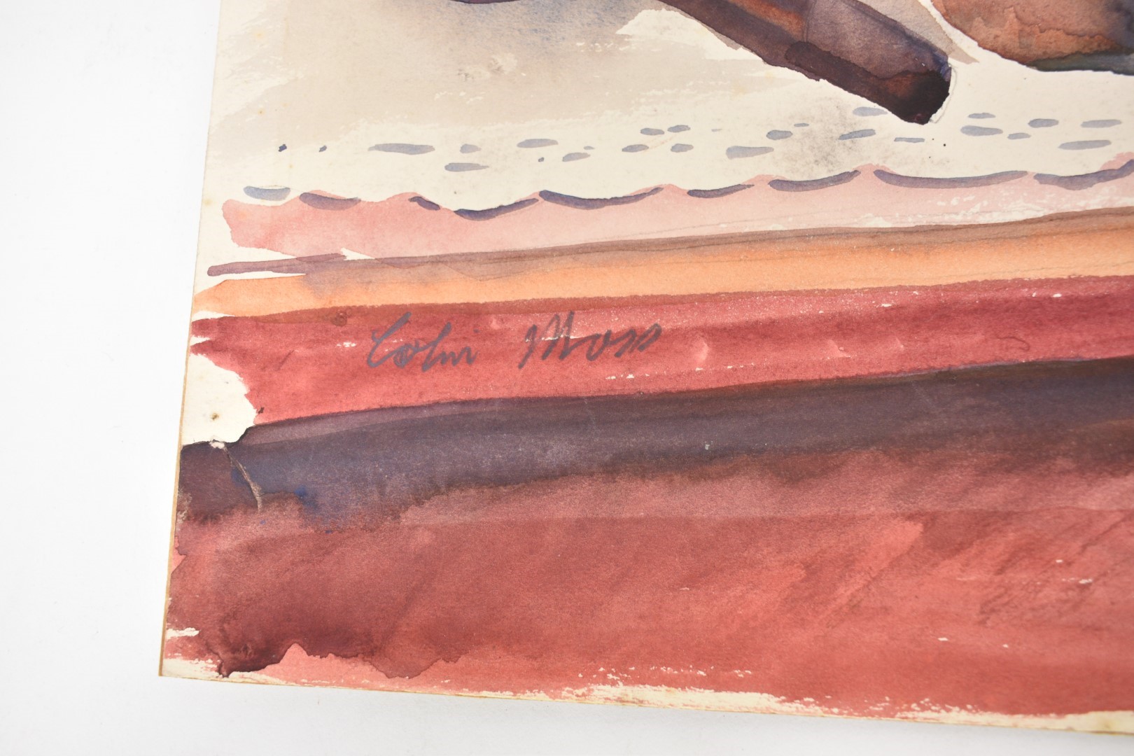 Lot 1311 - *Colin Moss (1914-2005) watercolour, still