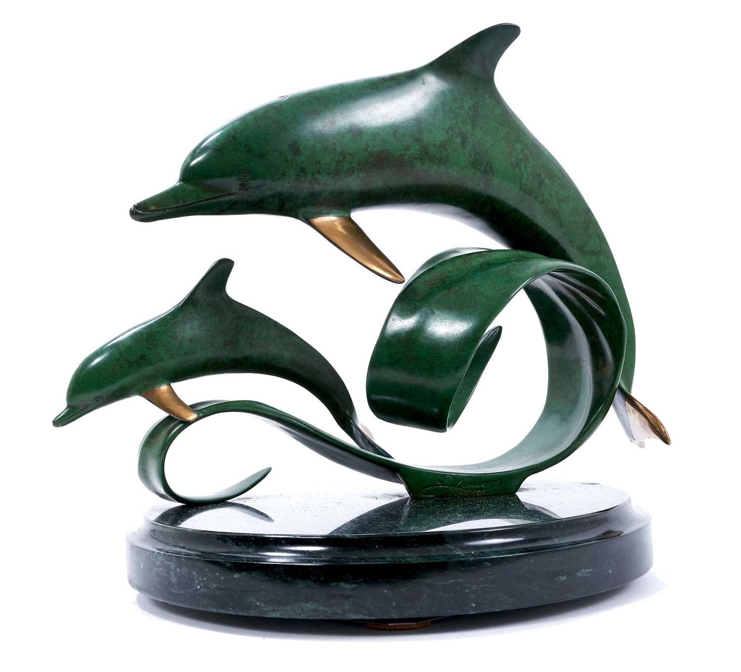 Lot 606 - Scott Hanson (contemporary) bronze and