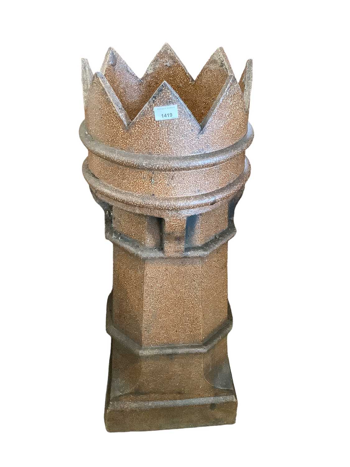 Lot 1419 - Impressive Victorian salt glazed chimney
