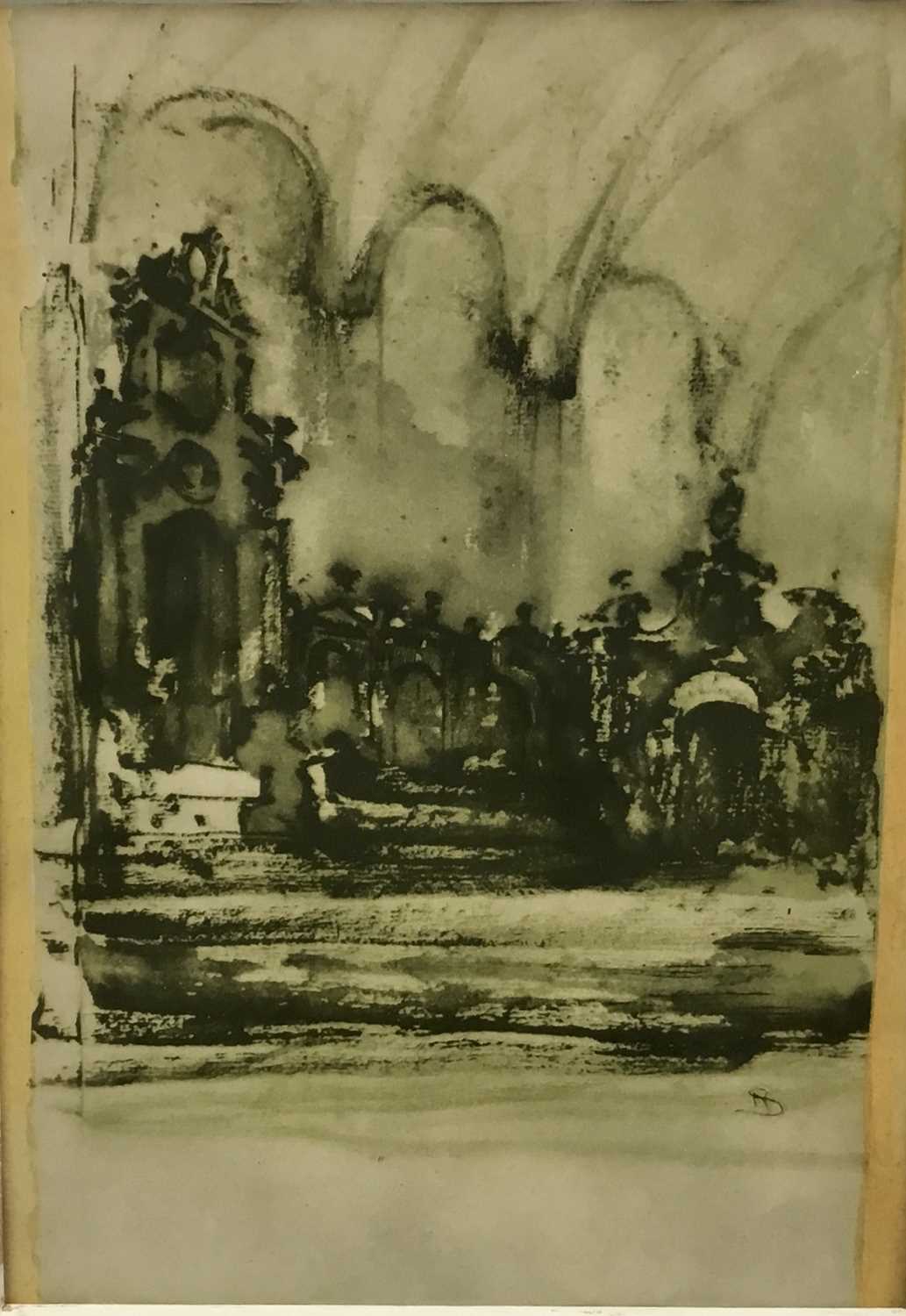 Stanislaw Noakowski, Polish Architect and Artist, 1867-1928. Lithograph ...