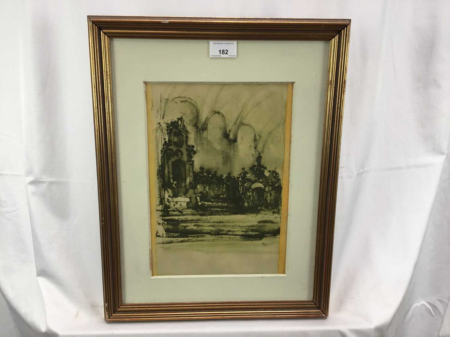 Stanislaw Noakowski, Polish Architect and Artist, 1867-1928. Lithograph ...