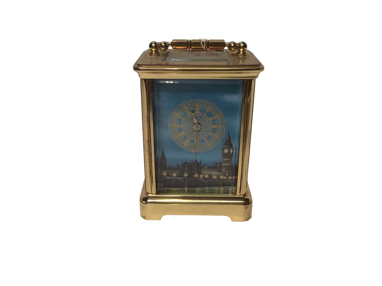 Lot 2414 - Halcyon Days limited edition carriage clock,