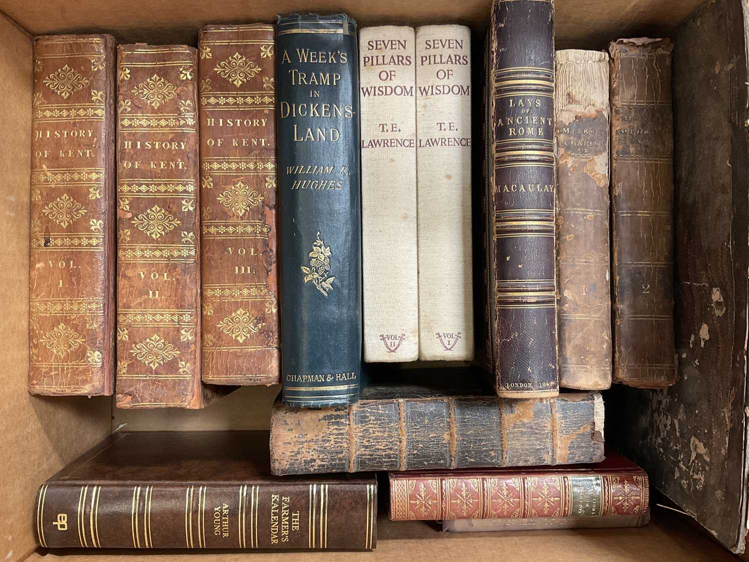 Lot 1706 - History of Kent - W H Ireland, three vols.