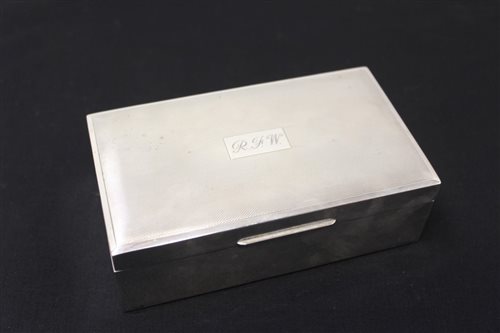 Lot 2700 - Contemporary Silverer cedar-lined cigarette