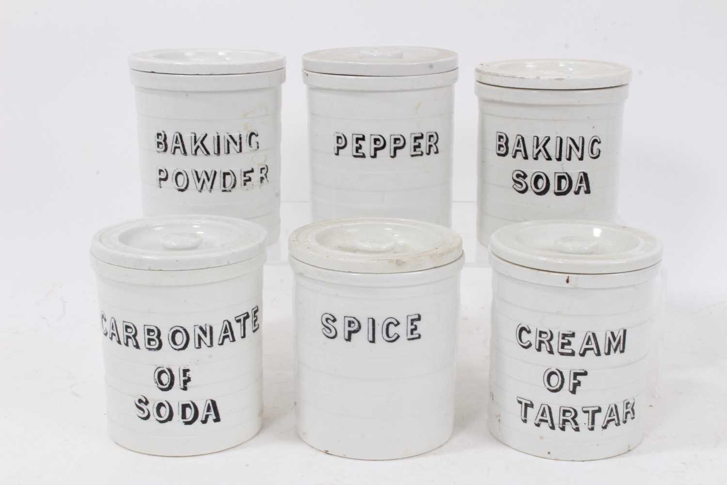 Lot 1410 - Set of six early 20th century Cetem Ware