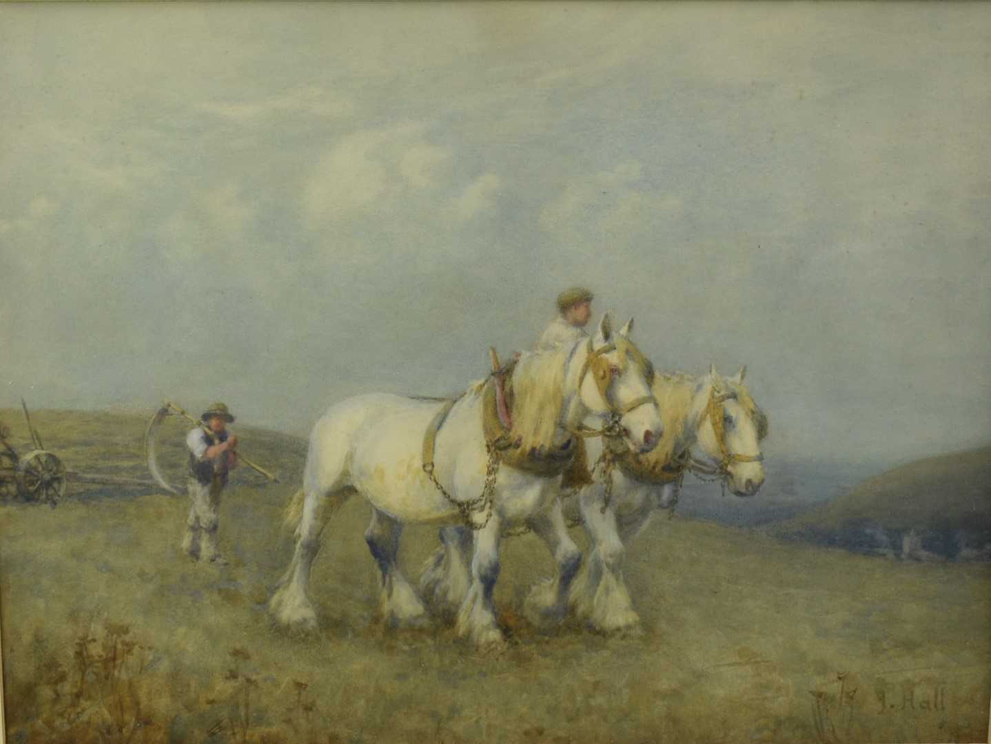 Lot 987 - Jessie Hall (1858-1919) watercolour