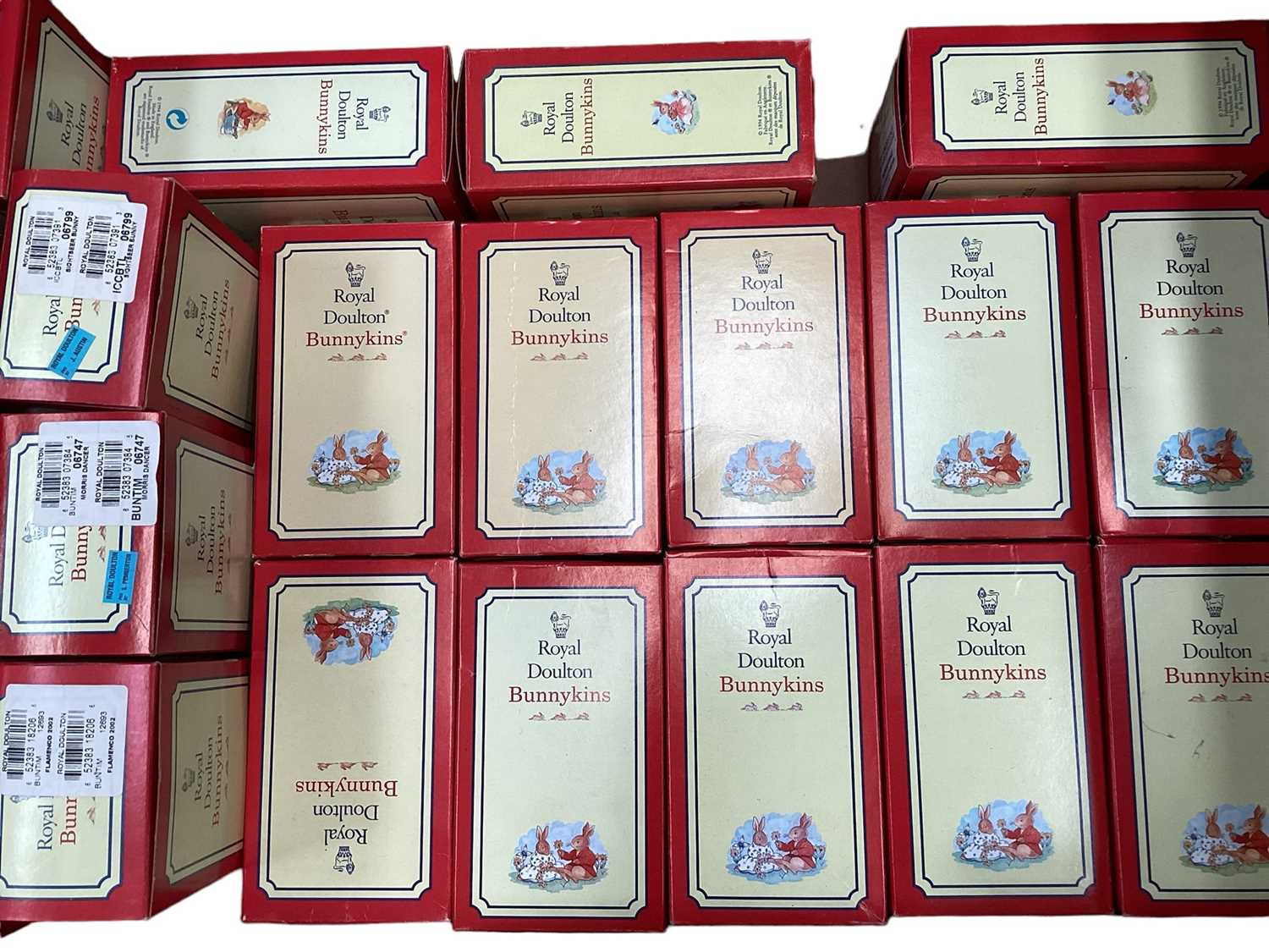 Lot 1188 - Nineteen Royal Doulton Bunnykins figures