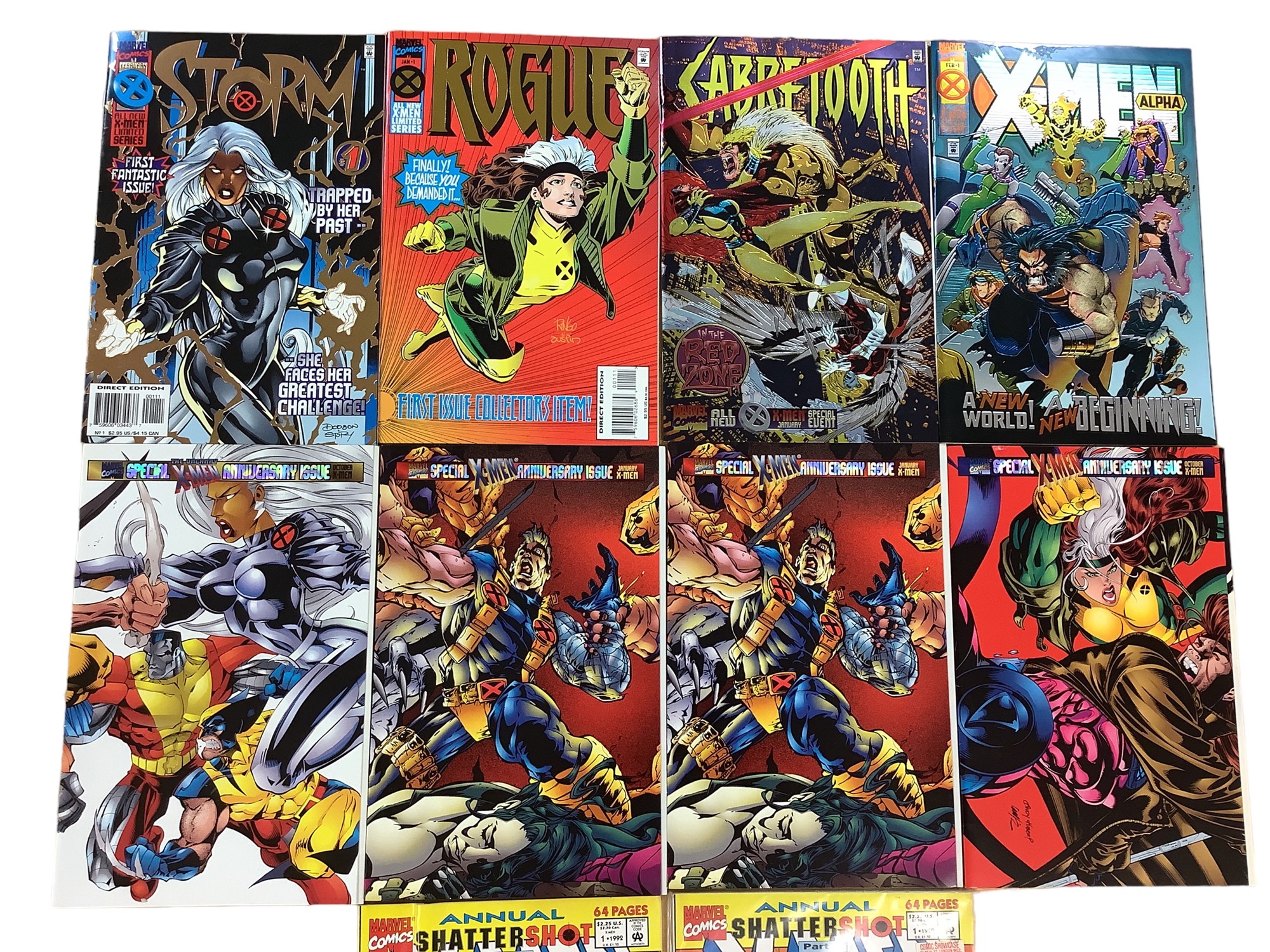 Lot 113 - Collection of X-Men Marvel Comics. (1995)