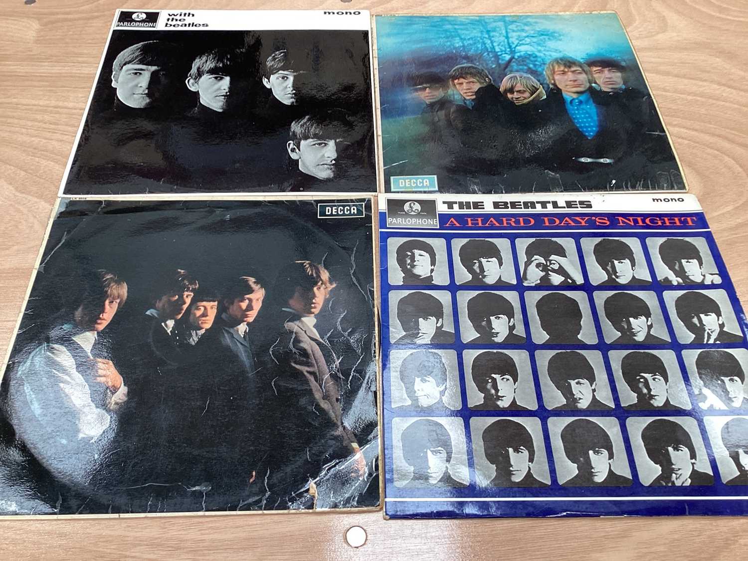 Lot 2223 - Large collection of LP records and 45's