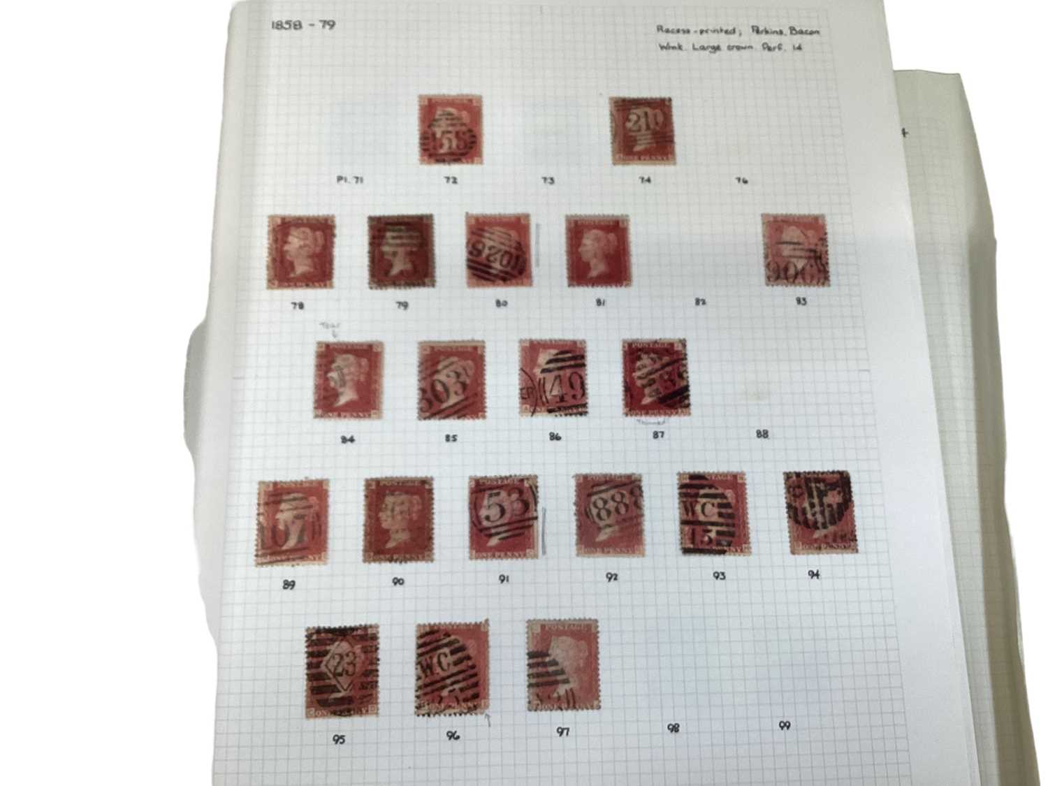 Lot 1471 - Stamps GB mint and used collection