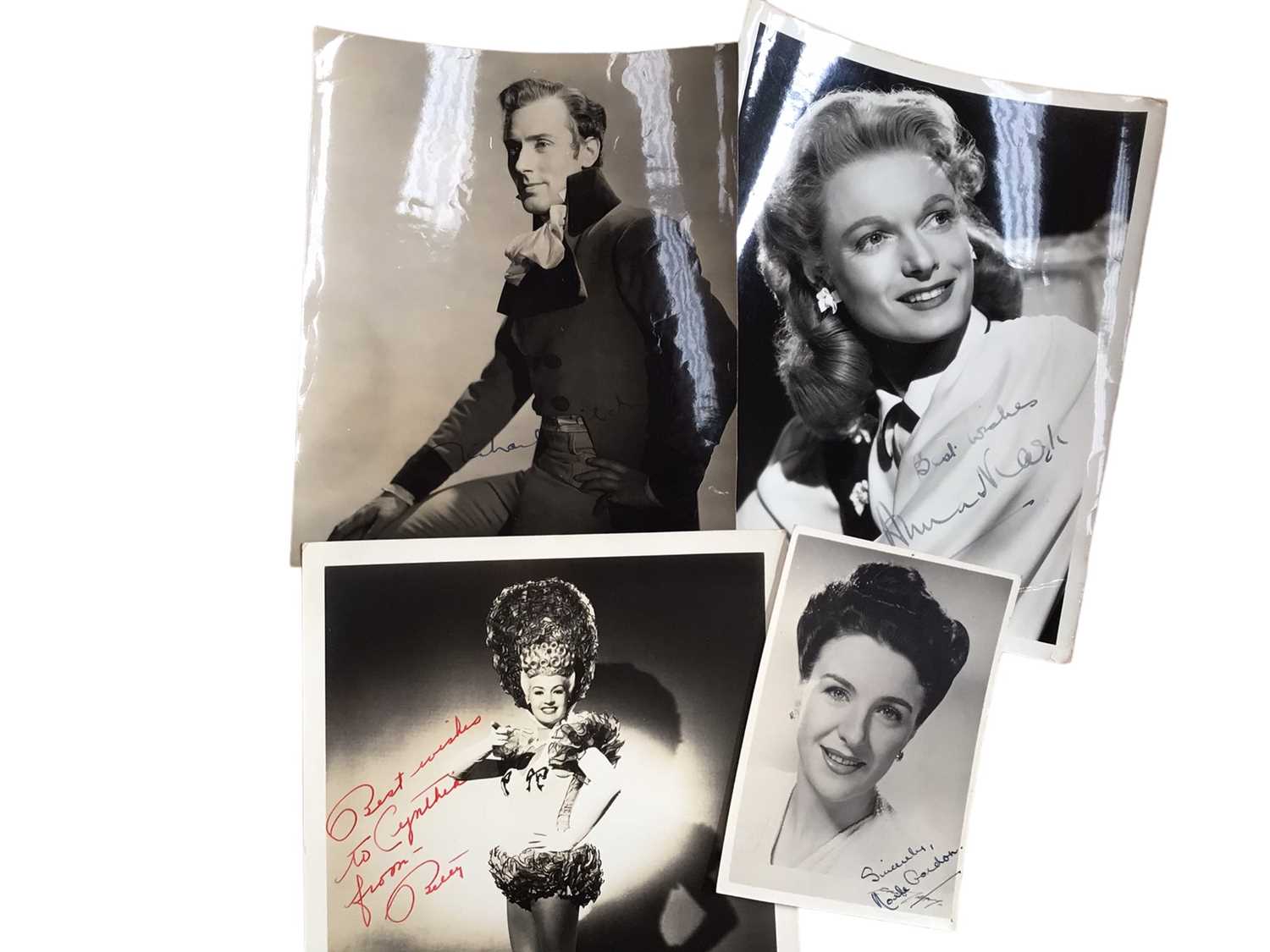 Lot 1531 - Collection of vintage autographs, ephemera