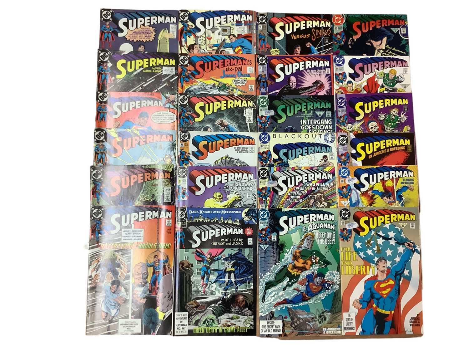 Lot 180 - DC Comics Superman (1980's) #332 #333 #338