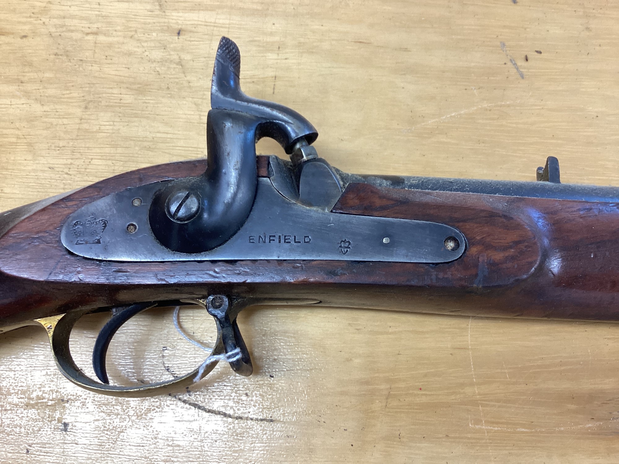 Lot 974 - Reproduction Percussion three band Enfield