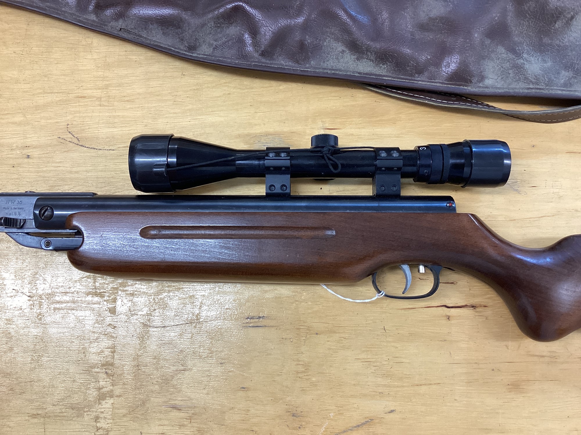 Lot 990 - Weihrauch HW35 .55 calibre break action air