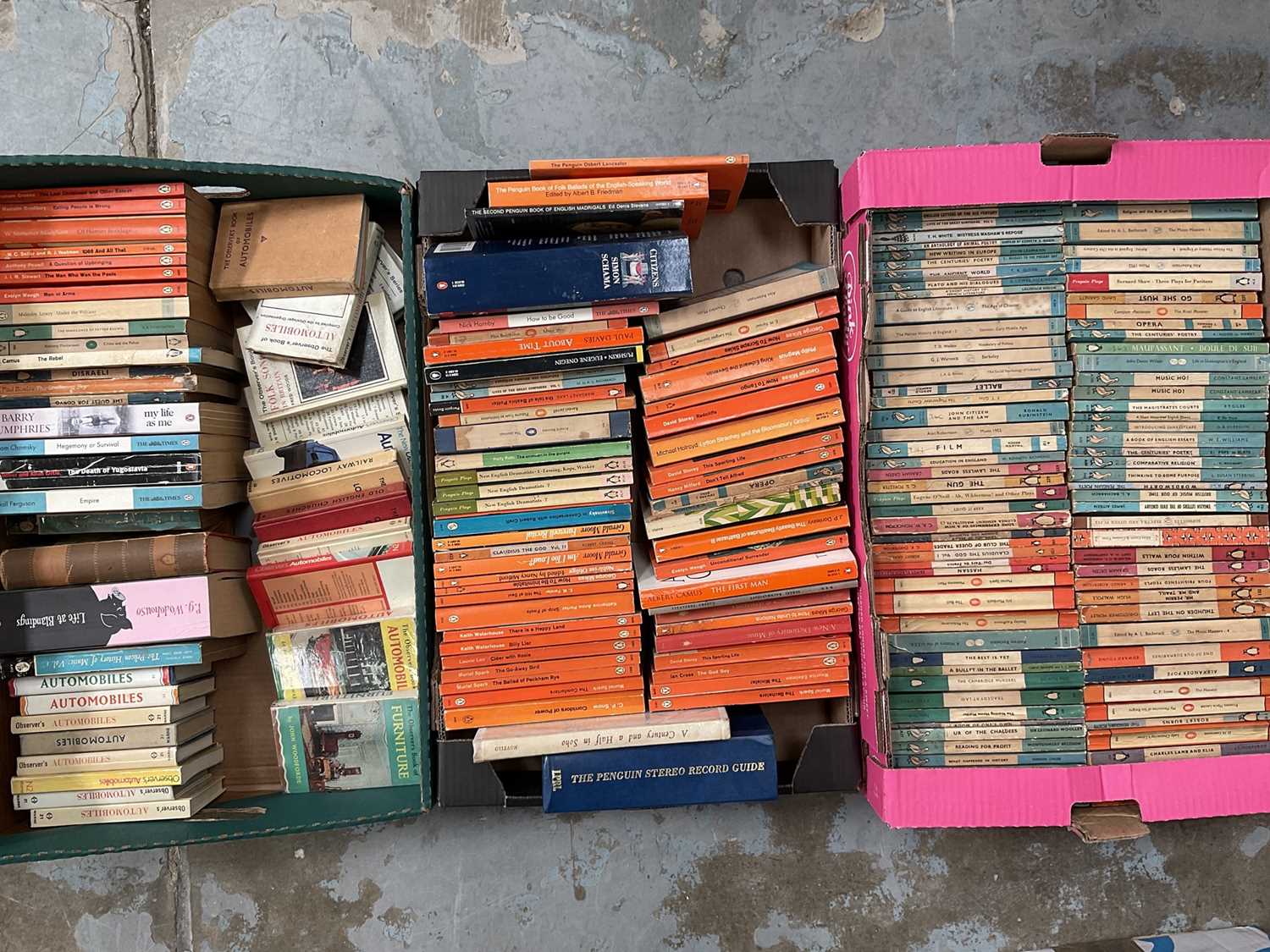 Lot 1734 - Collection of Penguin books, including some