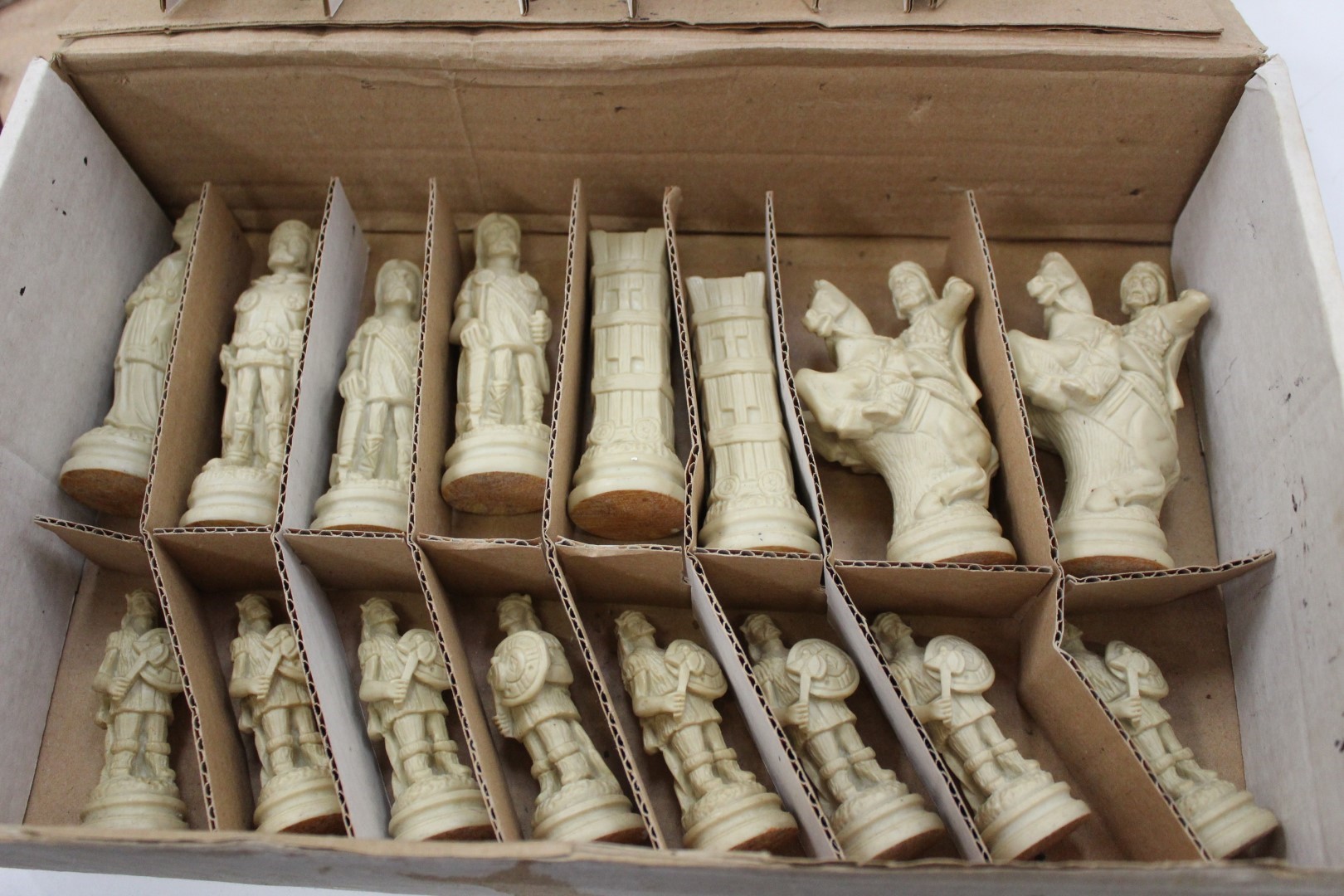 Lot 2579 - Two novelty chess sets with boards.