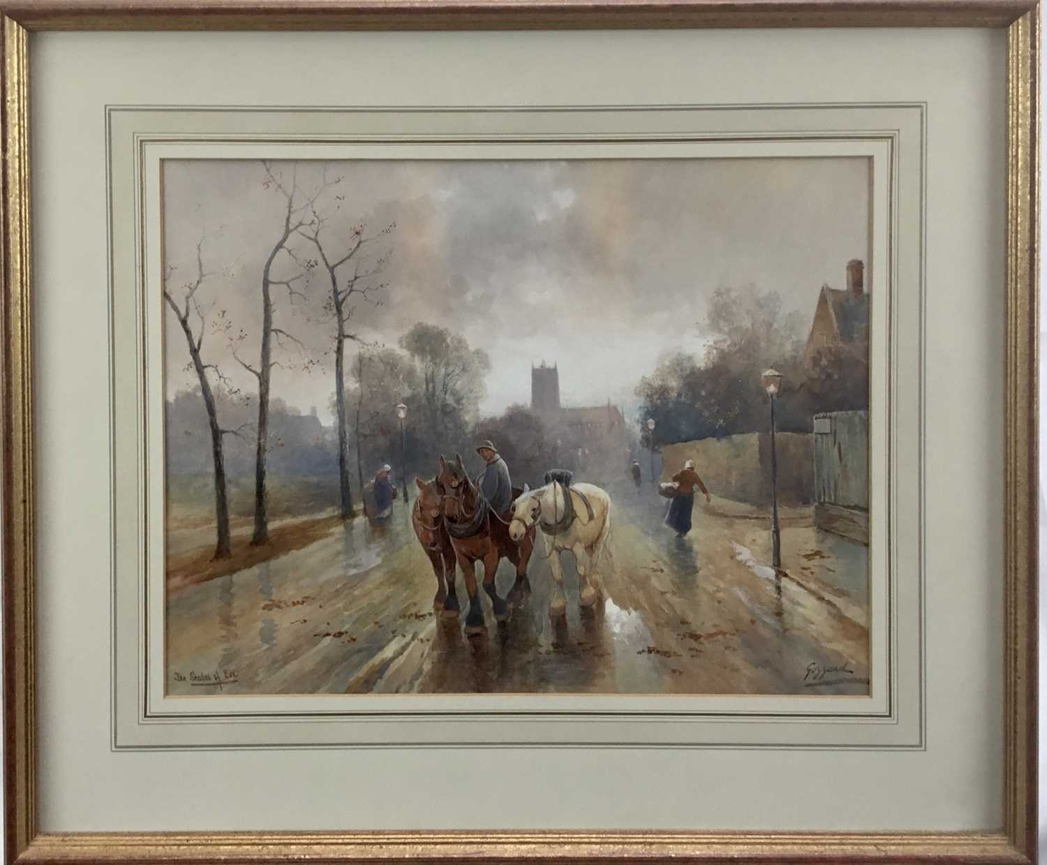 Lot 142 - by W. Walter, watercolour - 'The Shades of