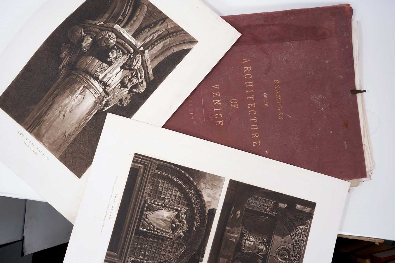 Lot 648 - John Ruskin (1819-1900) 16 lithographs,