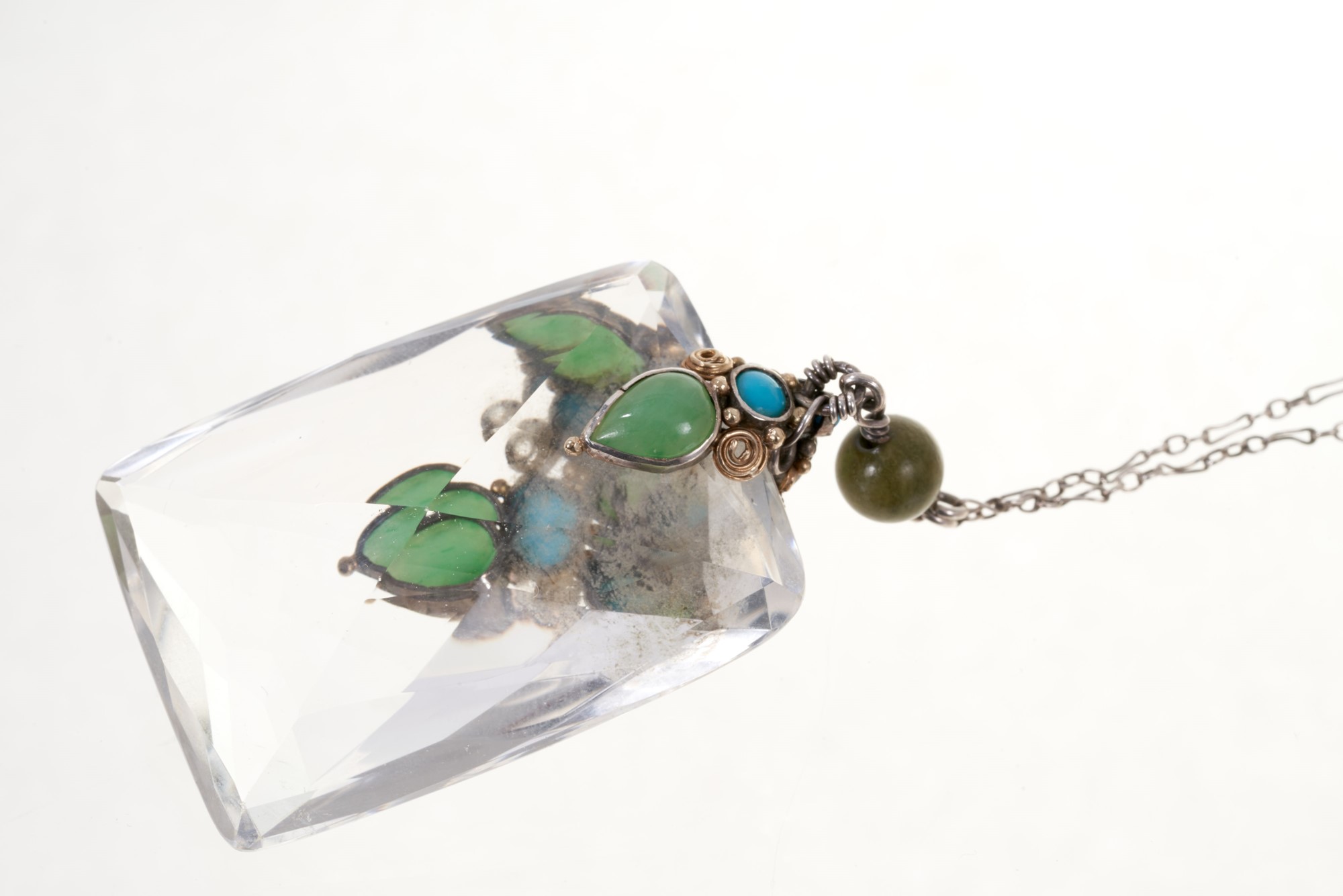 Lot 491 - Arts & Crafts pendant necklace in the manner