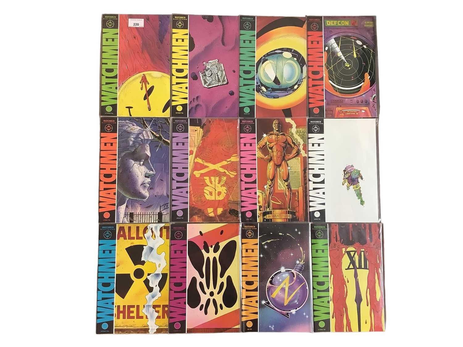 Lot 220 - DC Comics Watchmen (1986 - 1987). Complete