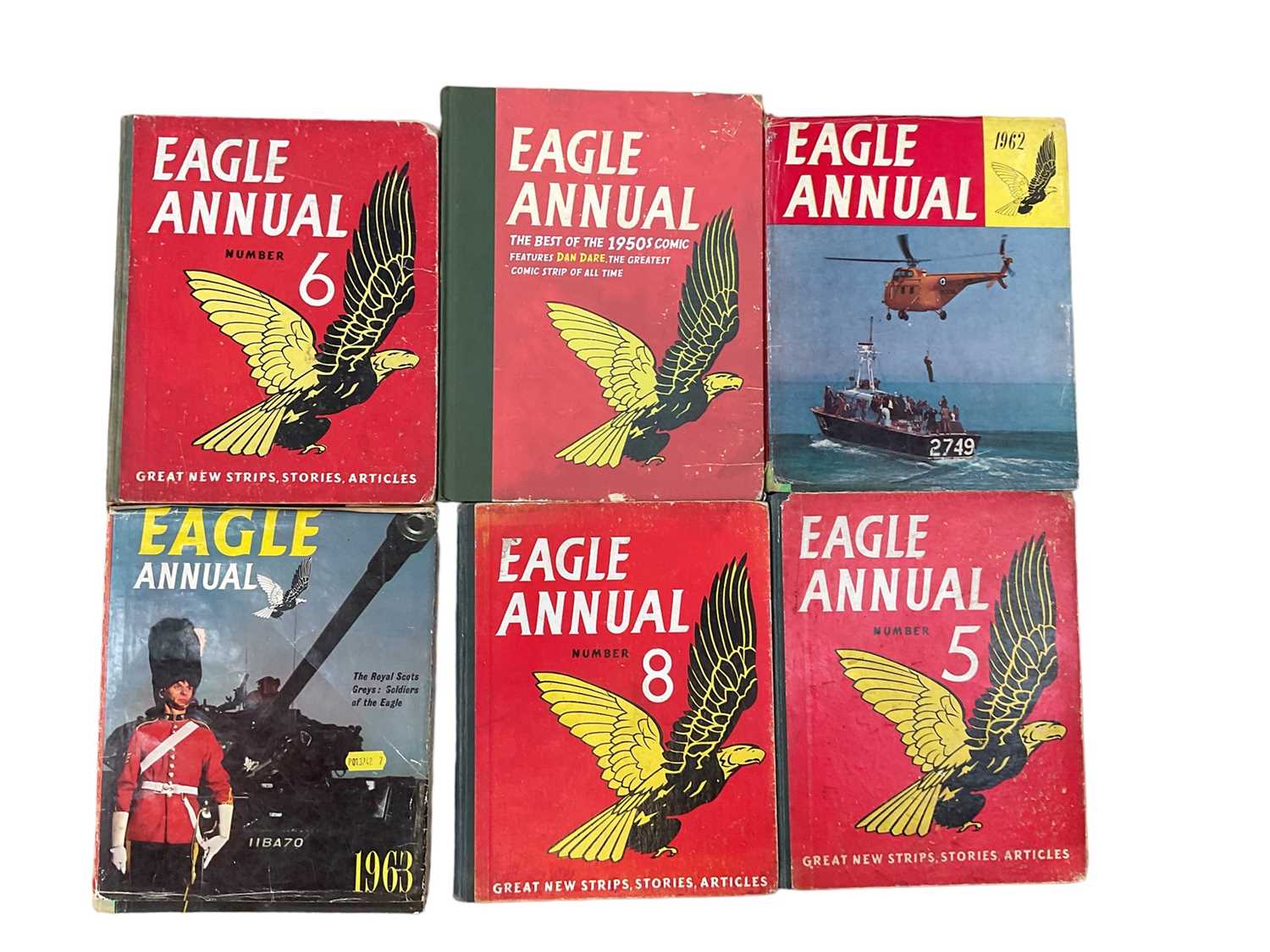 Lot 1442 - Collection of 1950s/60s Eagle comics and
