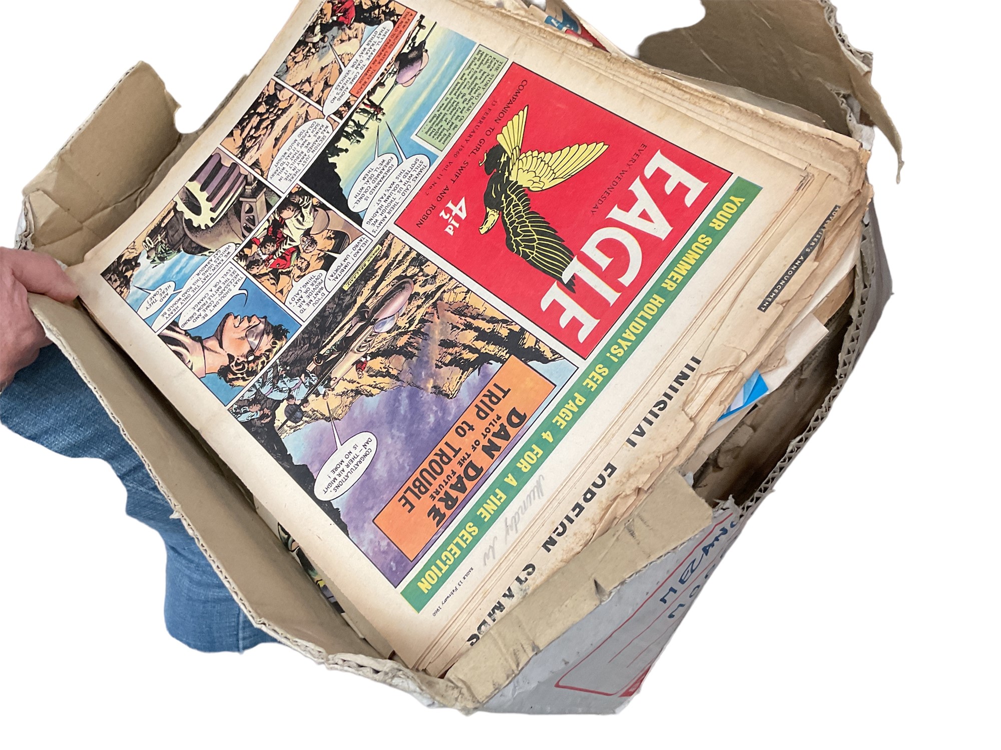 Lot 1442 - Collection of 1950s/60s Eagle comics and