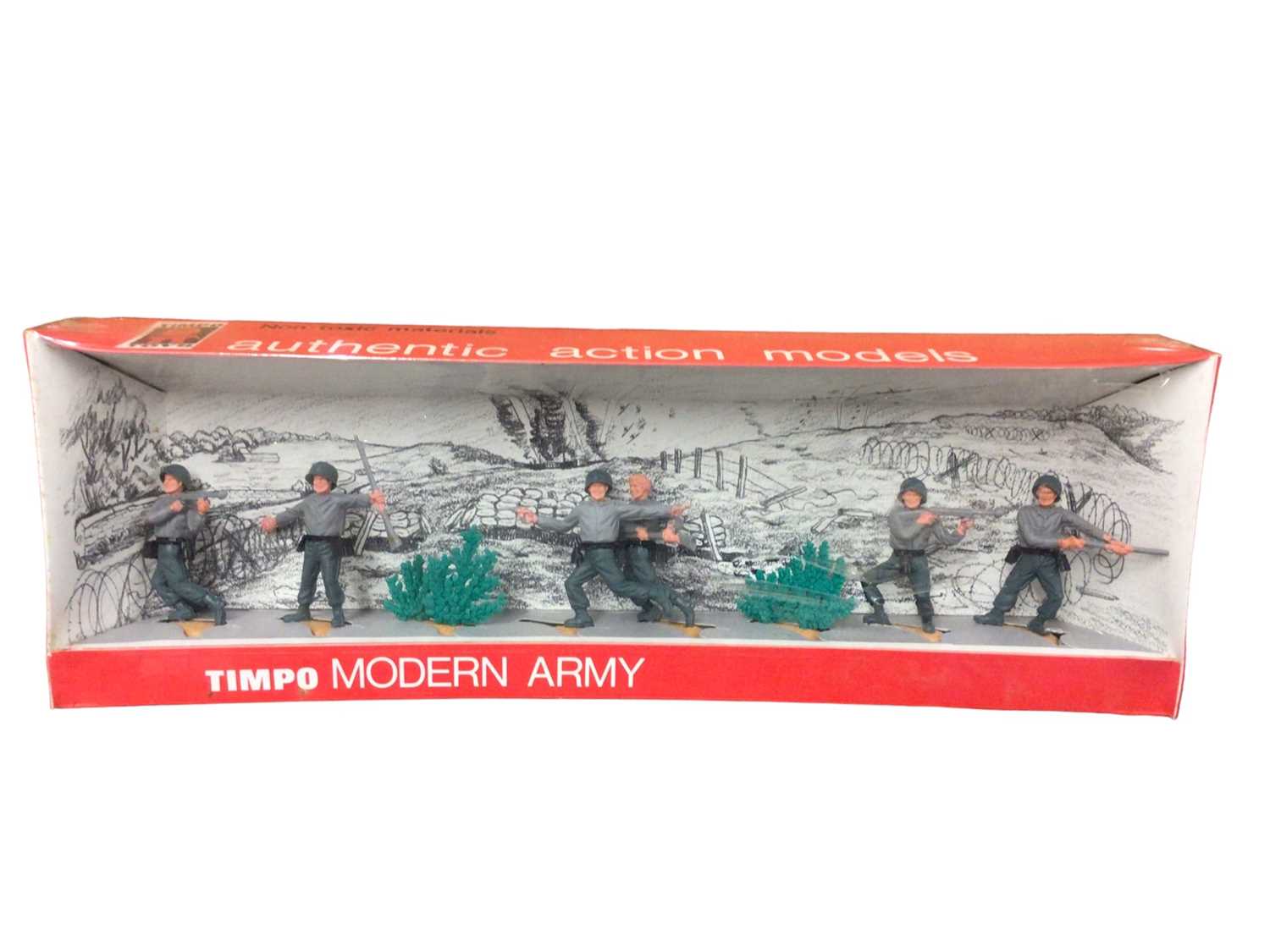 Lot 154 - Timpo Modern Army West Germans No.7/8, boxed