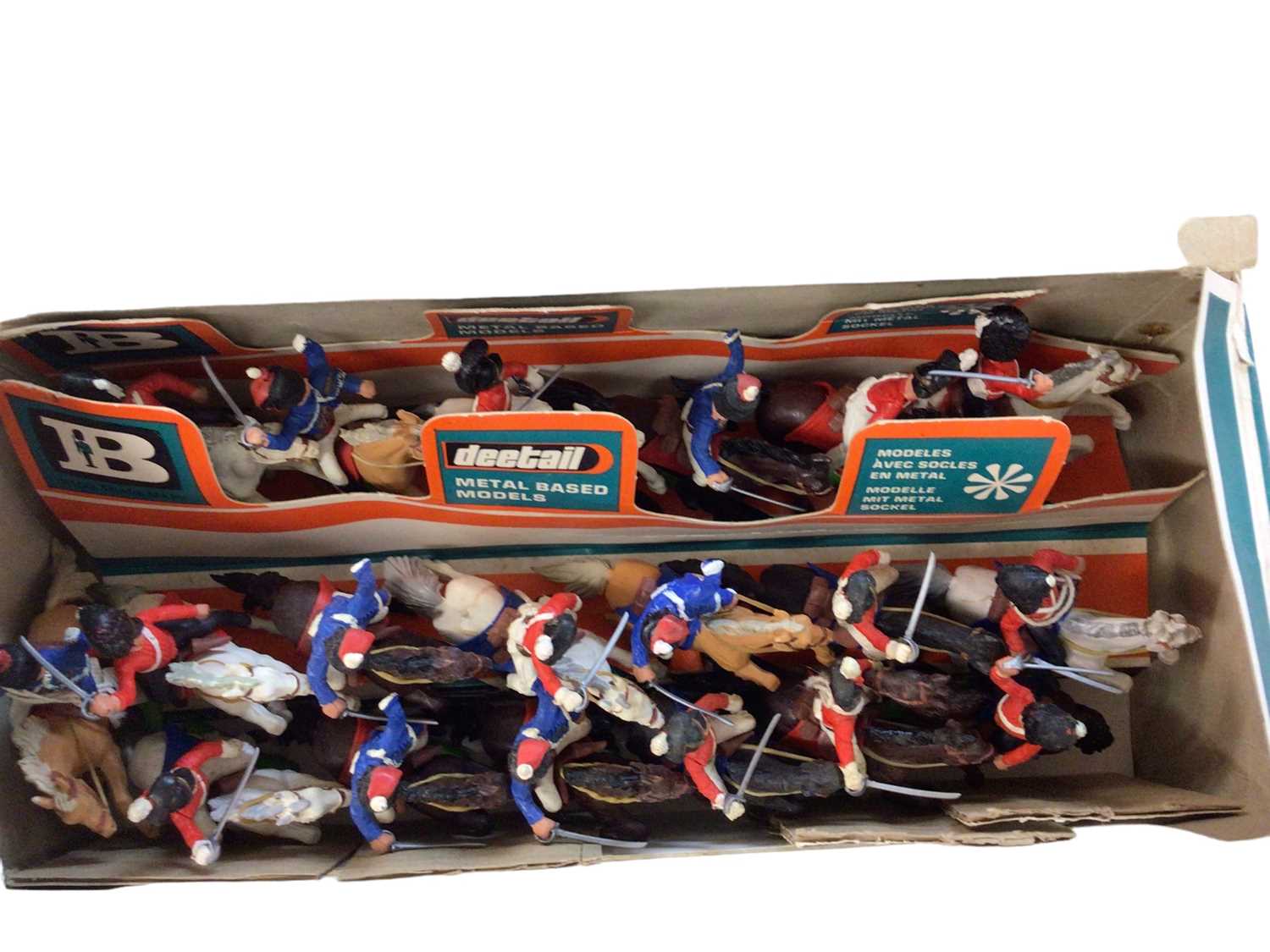 Lot 200 - Britains Deetail figures mounted British