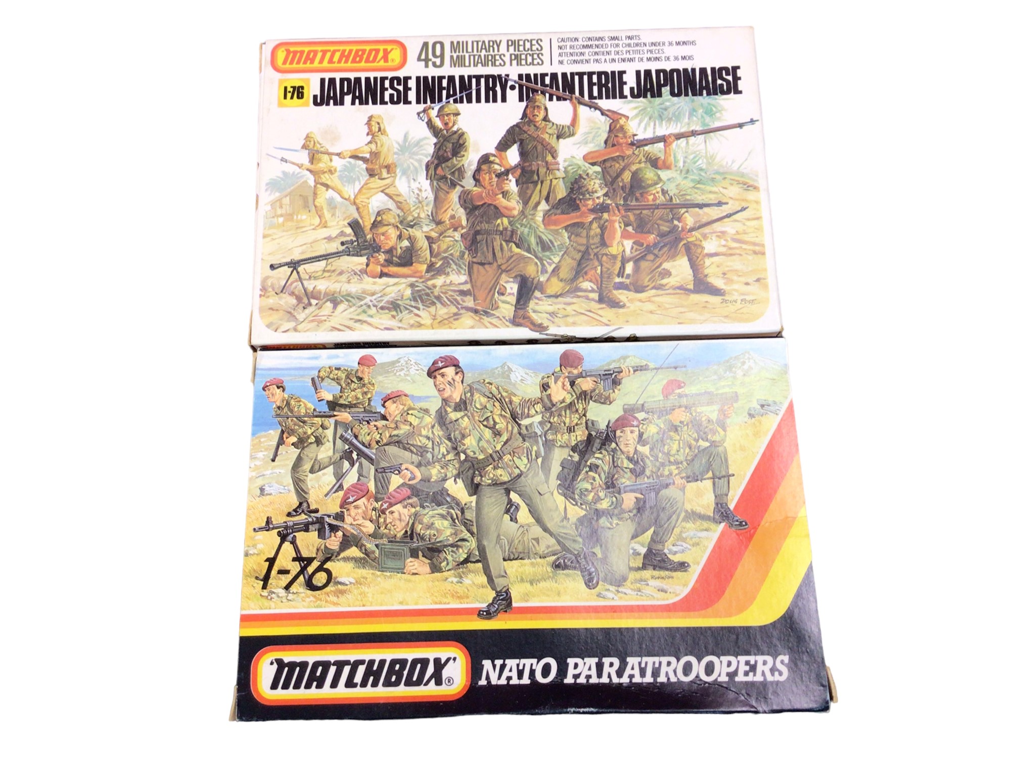 Lot 199 - Matchbox 1:76 scale soldiers including WW11