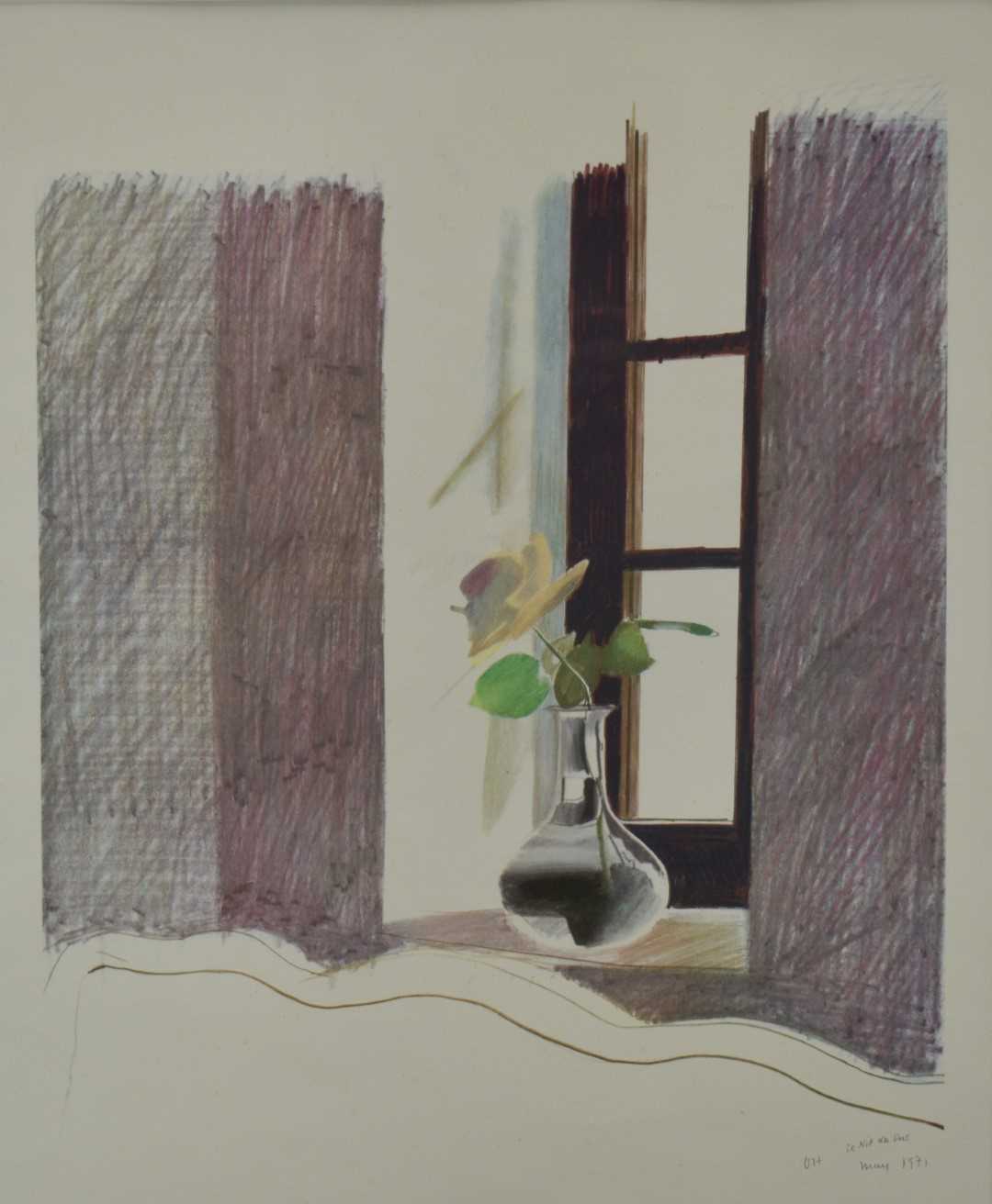 Lot 1422 - David Hockney (b. 1937) print, Le Nid du