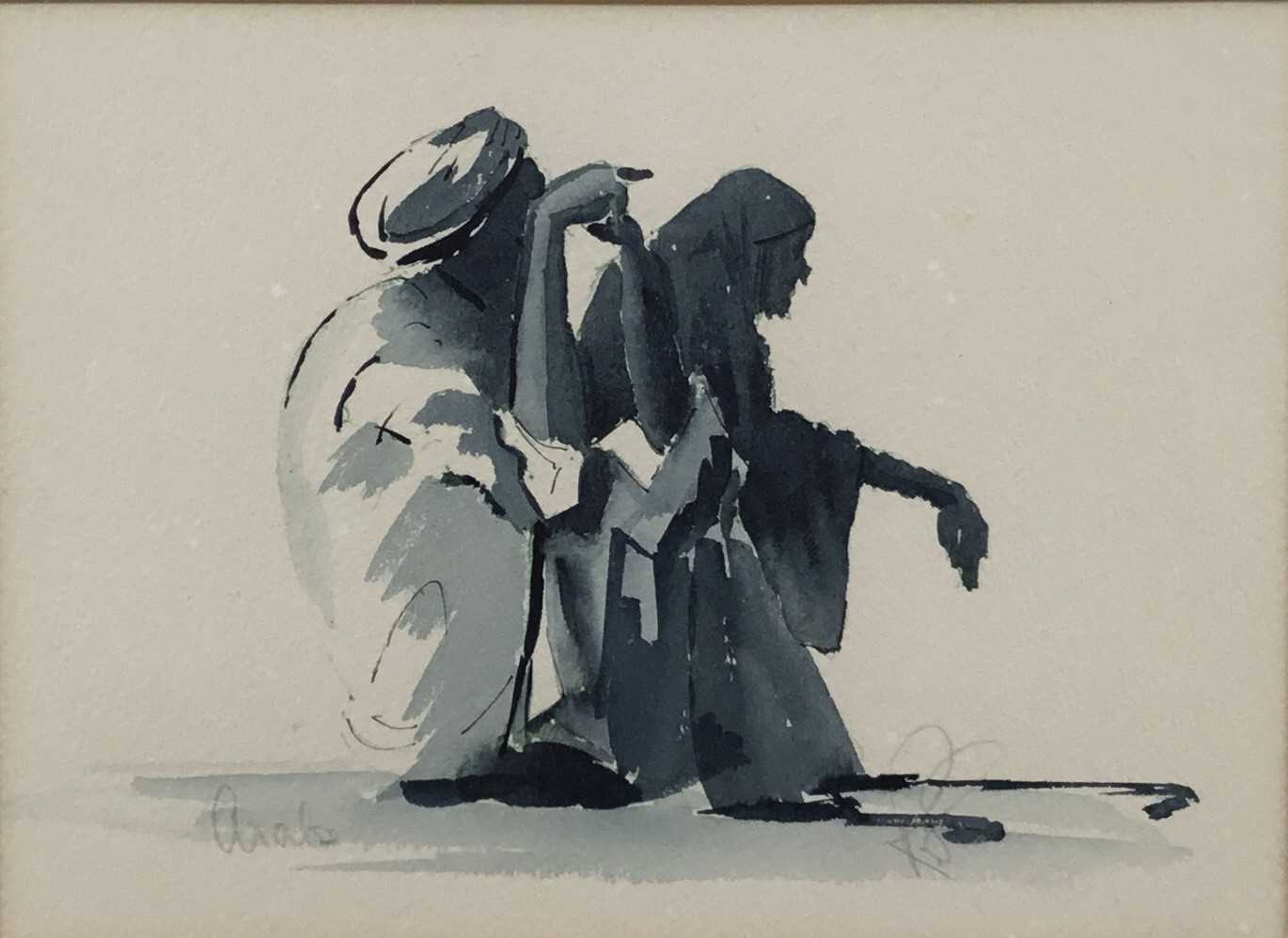 Lot 52 - Roy J Small (Contemporary): watercolour,
