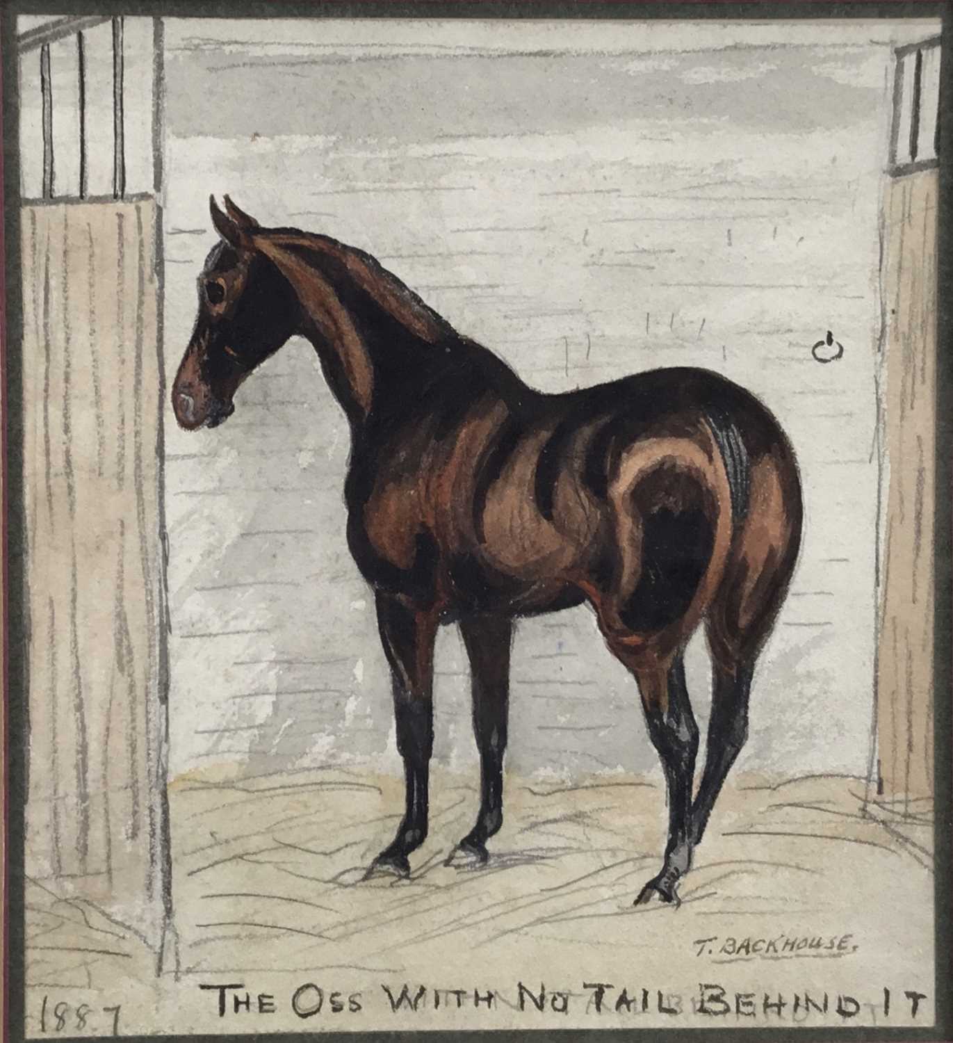 Lot 133 - T.Backhouse: 19th century watercolour, The